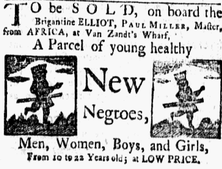 Slavery Advertisements Published July 23, 1770 | The Adverts 250 Project