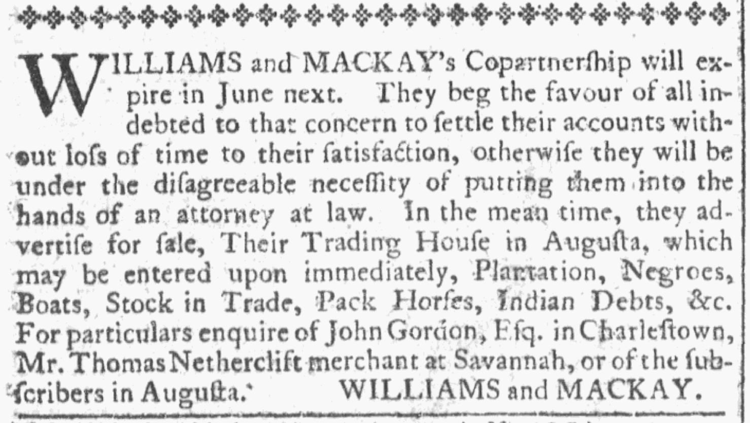 Slavery Advertisements Published May 9, 1770 | The Adverts 250 Project