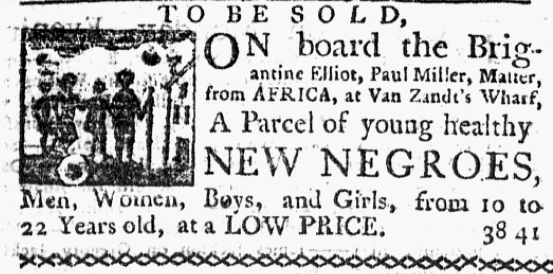 Slavery Advertisements Published August 16, 1770 | The Adverts 250 Project