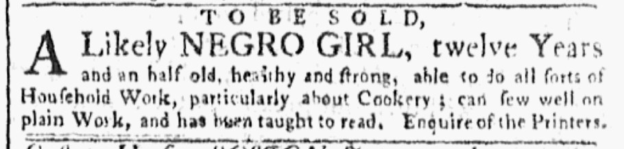 The Adverts 250 Project | An Exploration of Advertising in Colonial ...