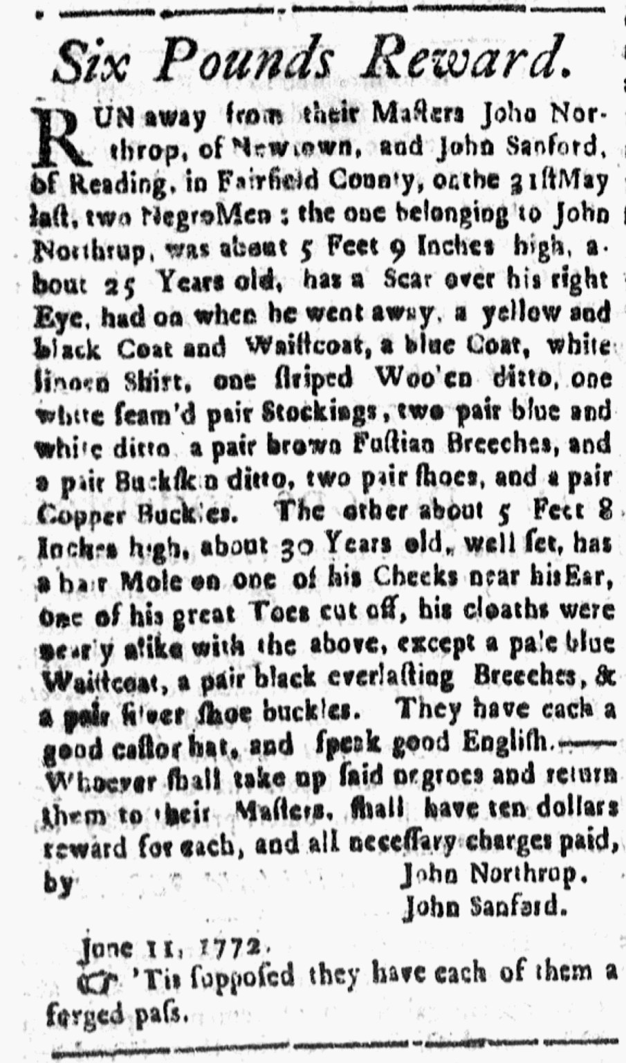 The Adverts 250 Project | An Exploration of Advertising in Colonial ...