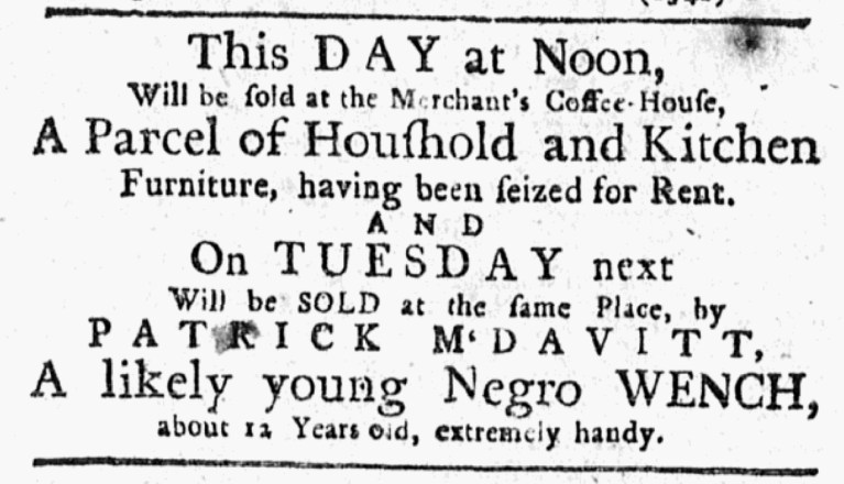 The Adverts 250 Project | An Exploration of Advertising in Colonial ...