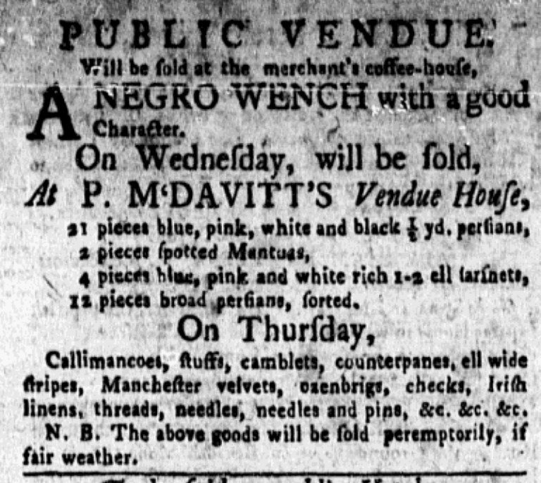 The Adverts 250 Project | An Exploration of Advertising in Colonial ...