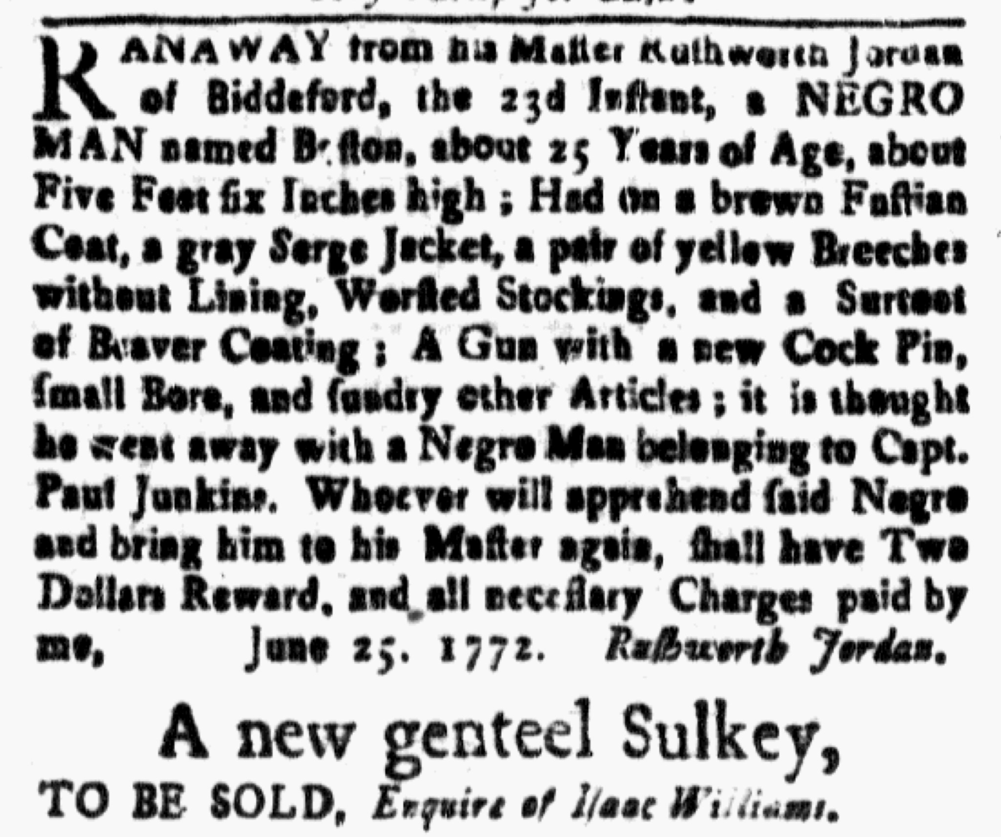 The Adverts 250 Project | An Exploration of Advertising in Colonial ...