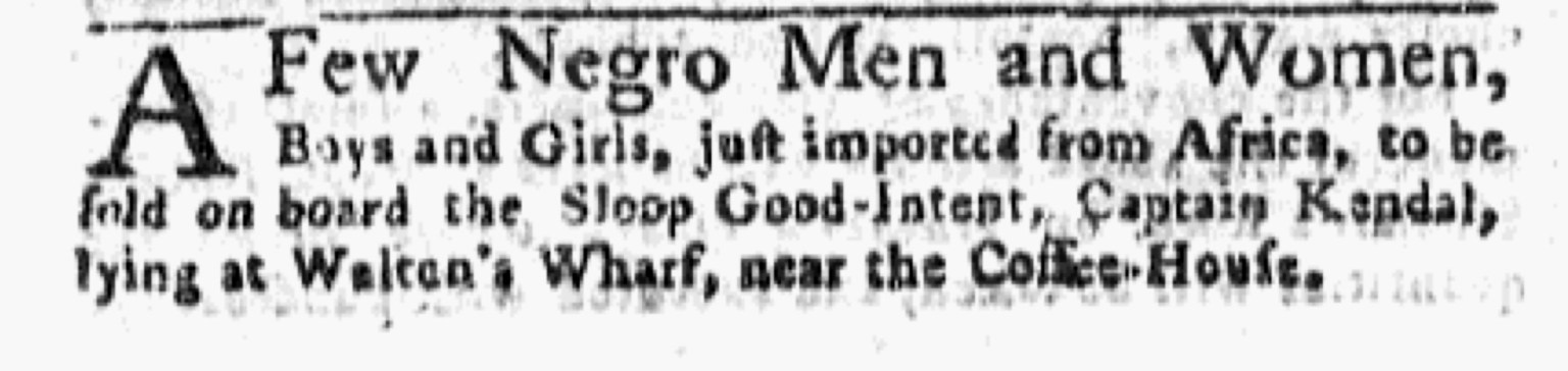 The Adverts 250 Project | An Exploration of Advertising in Colonial ...