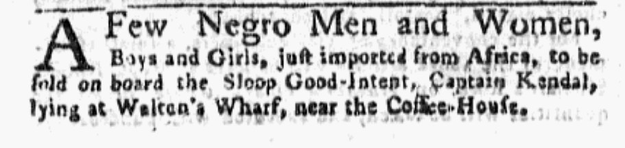 The Adverts 250 Project | An Exploration of Advertising in Colonial ...