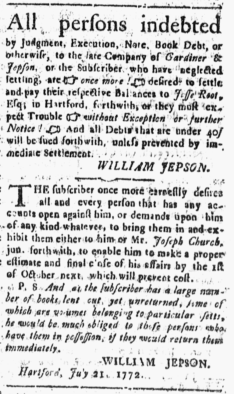 The Adverts 250 Project | An Exploration of Advertising in Colonial ...