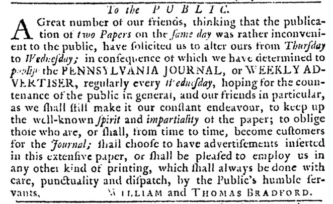 The Adverts 250 Project | An Exploration of Advertising in Colonial ...