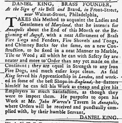 The Adverts 250 Project | An Exploration of Advertising in Colonial ...