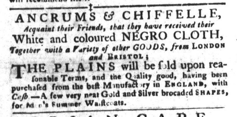 The Adverts 250 Project | An Exploration of Advertising in Colonial ...