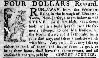 Slavery Advertisements Published October 2, 1775 | The Adverts 250 Project